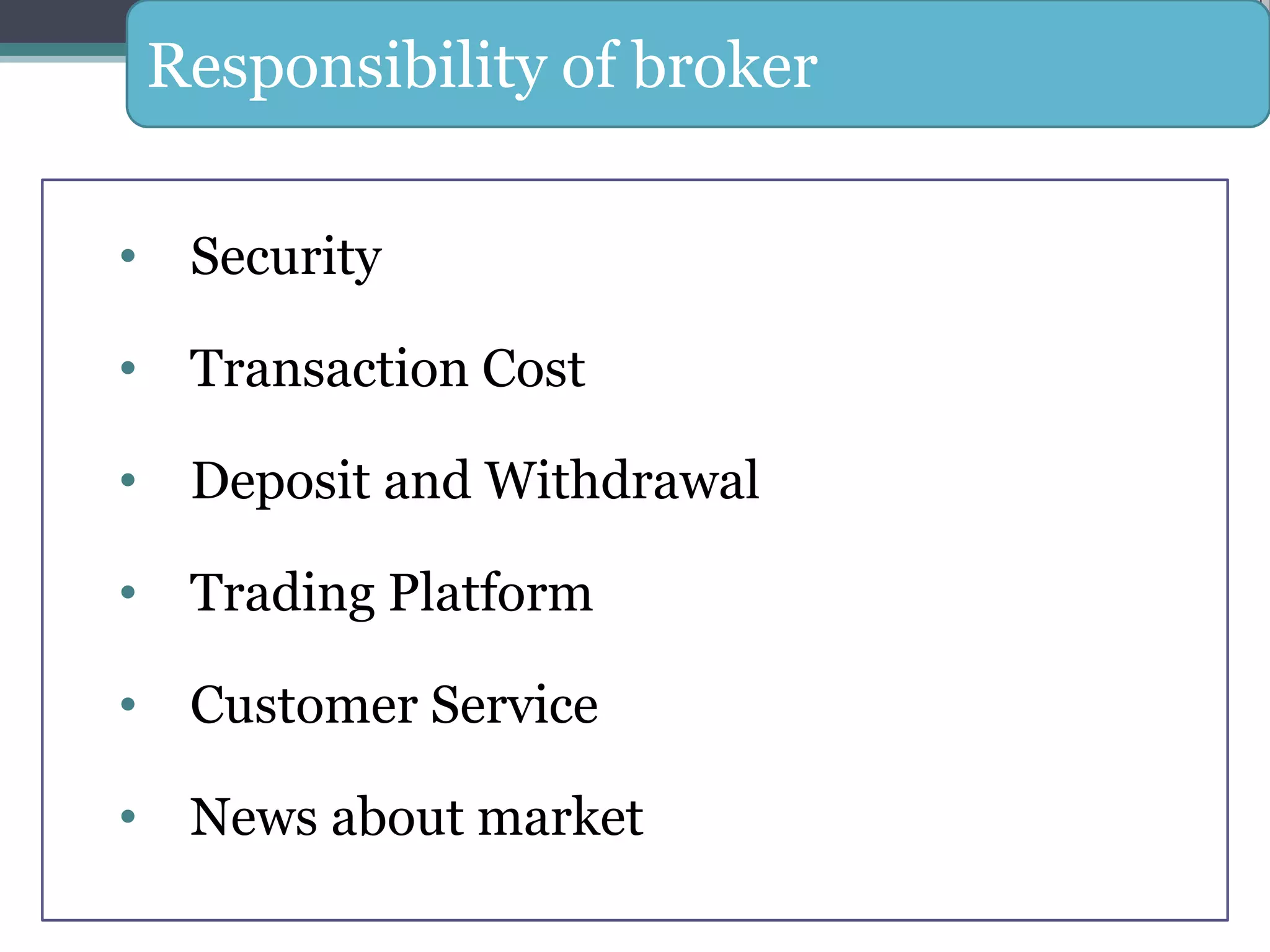 Broker | PPTX