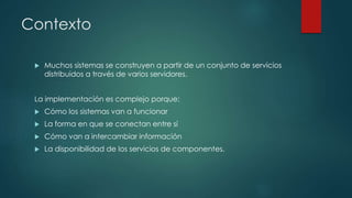 Patron de Arquitectura Broker | PPTX