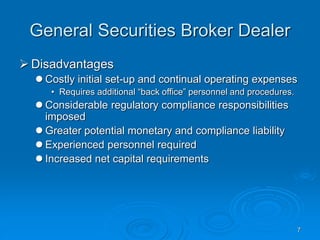 Broker Poduct Development Dealer Models.ppt | Financial Regulation ...
