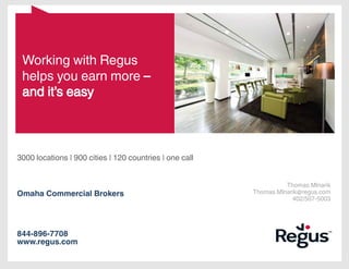 If you're a commercial broker .. Regus can help | PPT