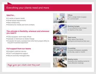 If you're a commercial broker .. Regus can help | PPT