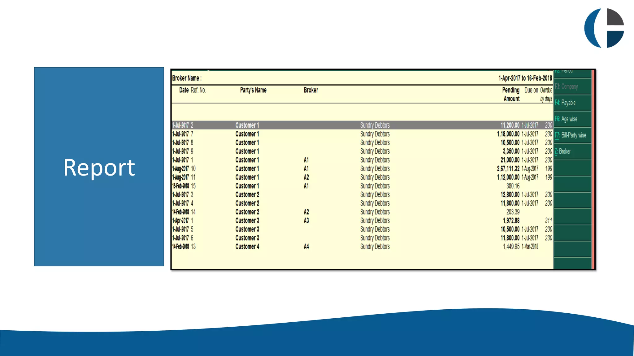 Broker Module From Tally.ERP9