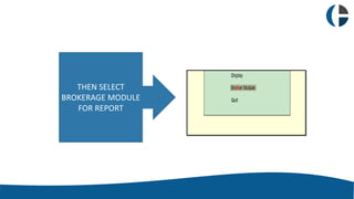 Broker Module From Tally.ERP9