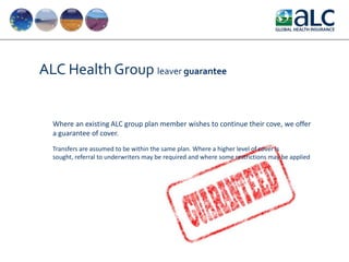 ALC Health - an overview for international medical insurance from an ...