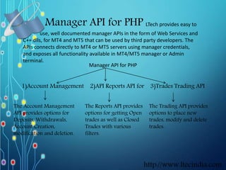 Broker Tools for MT4 or MT5 platforms | PPTX