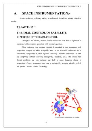 Role of instrumentation and control in space and defence | DOCX