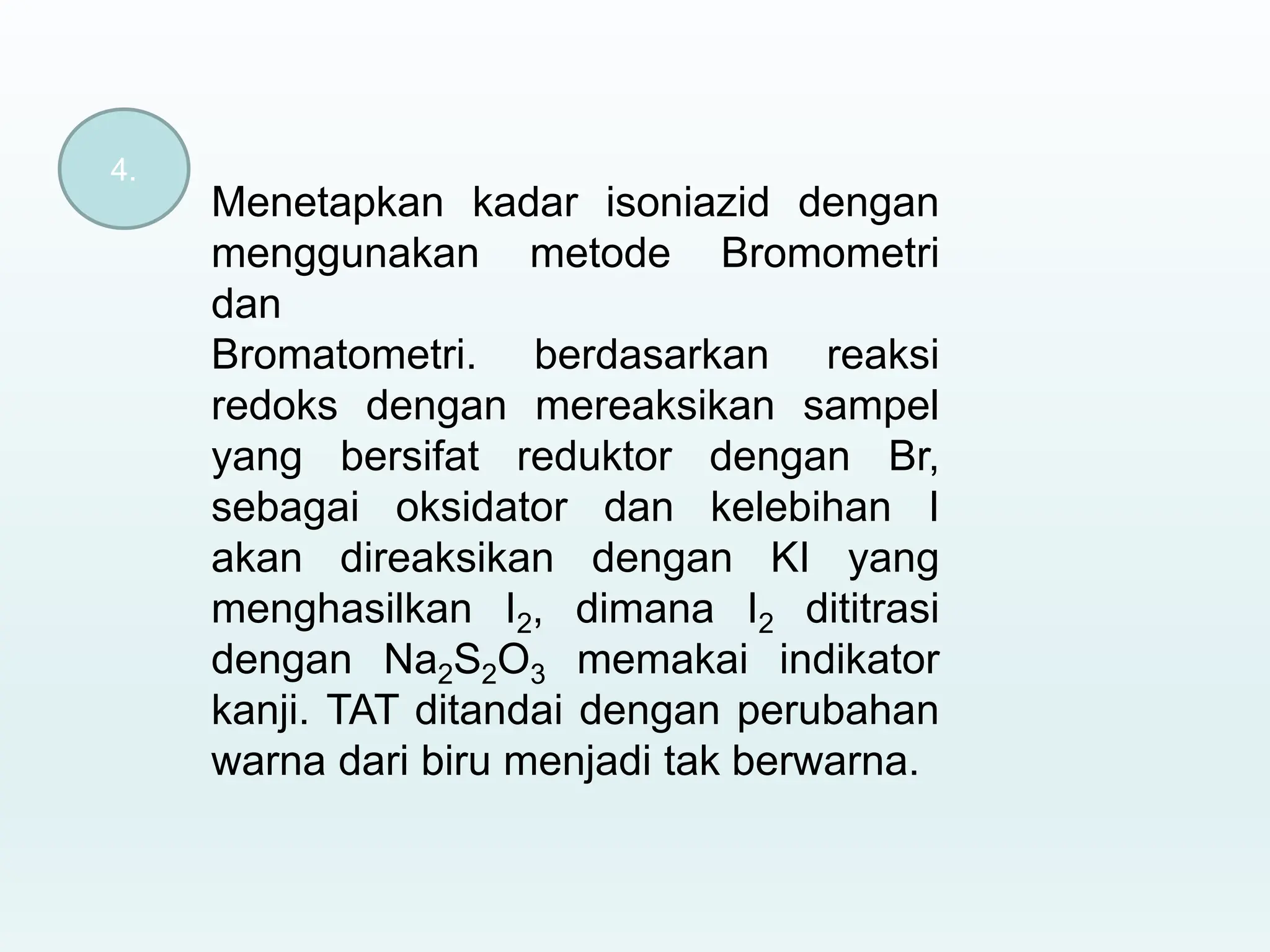 Bromatometri dan Bromometri mengenai titrasi | PPT