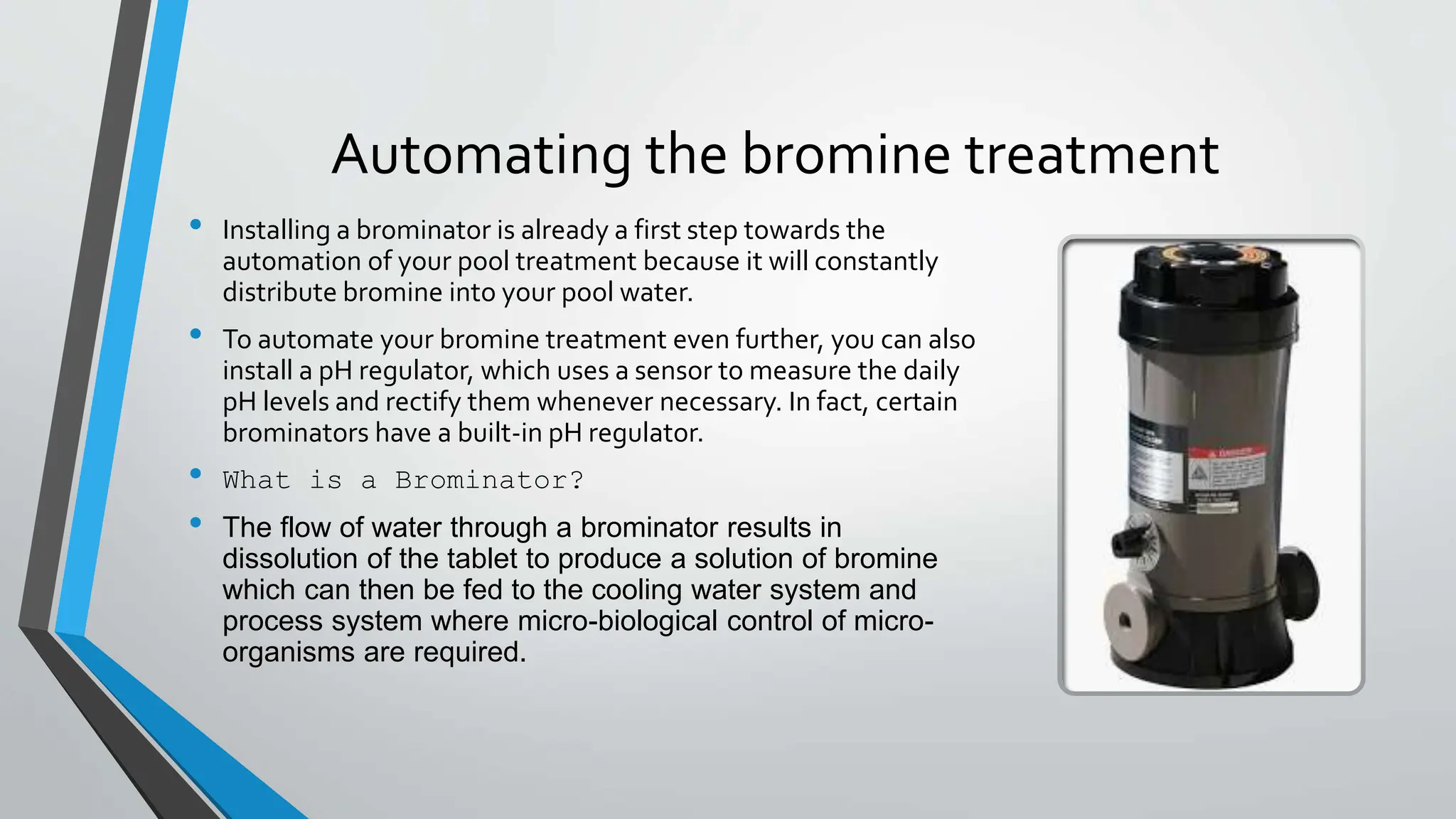 Bromine for pool sanitation and SPA.pptx