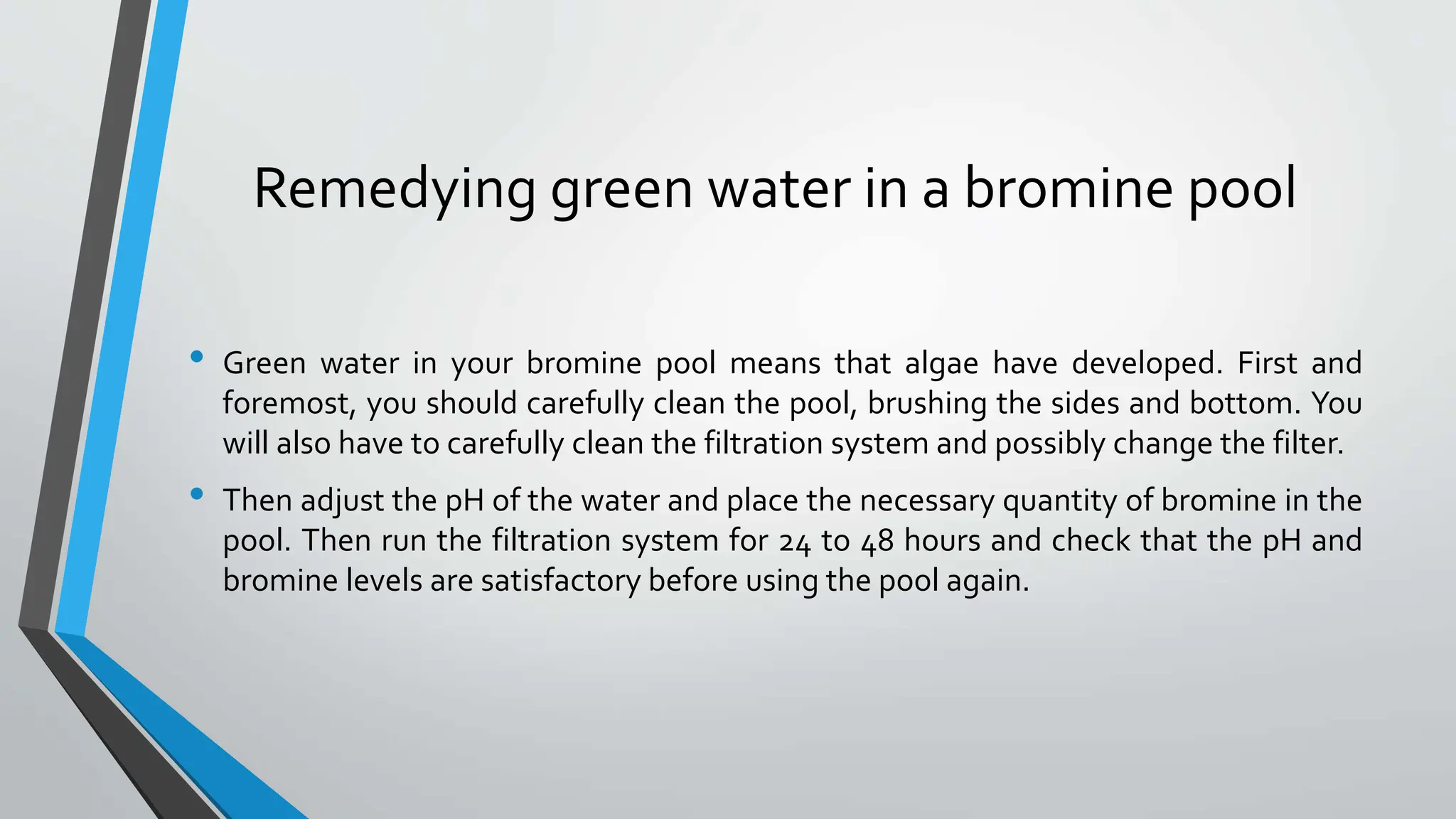 Bromine for pool sanitation and SPA.pptx