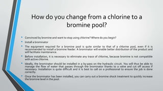 Bromine for pool sanitation and SPA.pptx