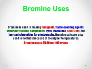 Bromine berry | PPTX | Chemistry | Science