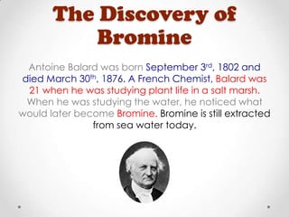 Bromine berry | PPTX | Chemistry | Science
