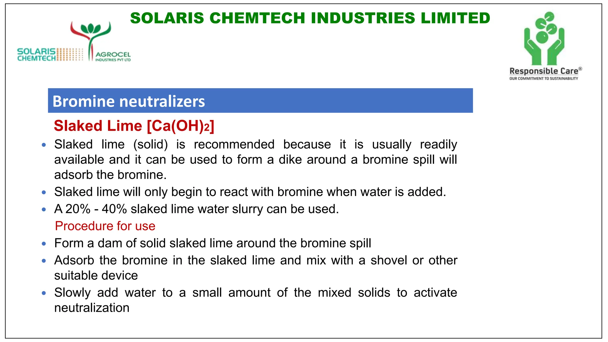 BROMINE HANDLING activity in reactor .pptx