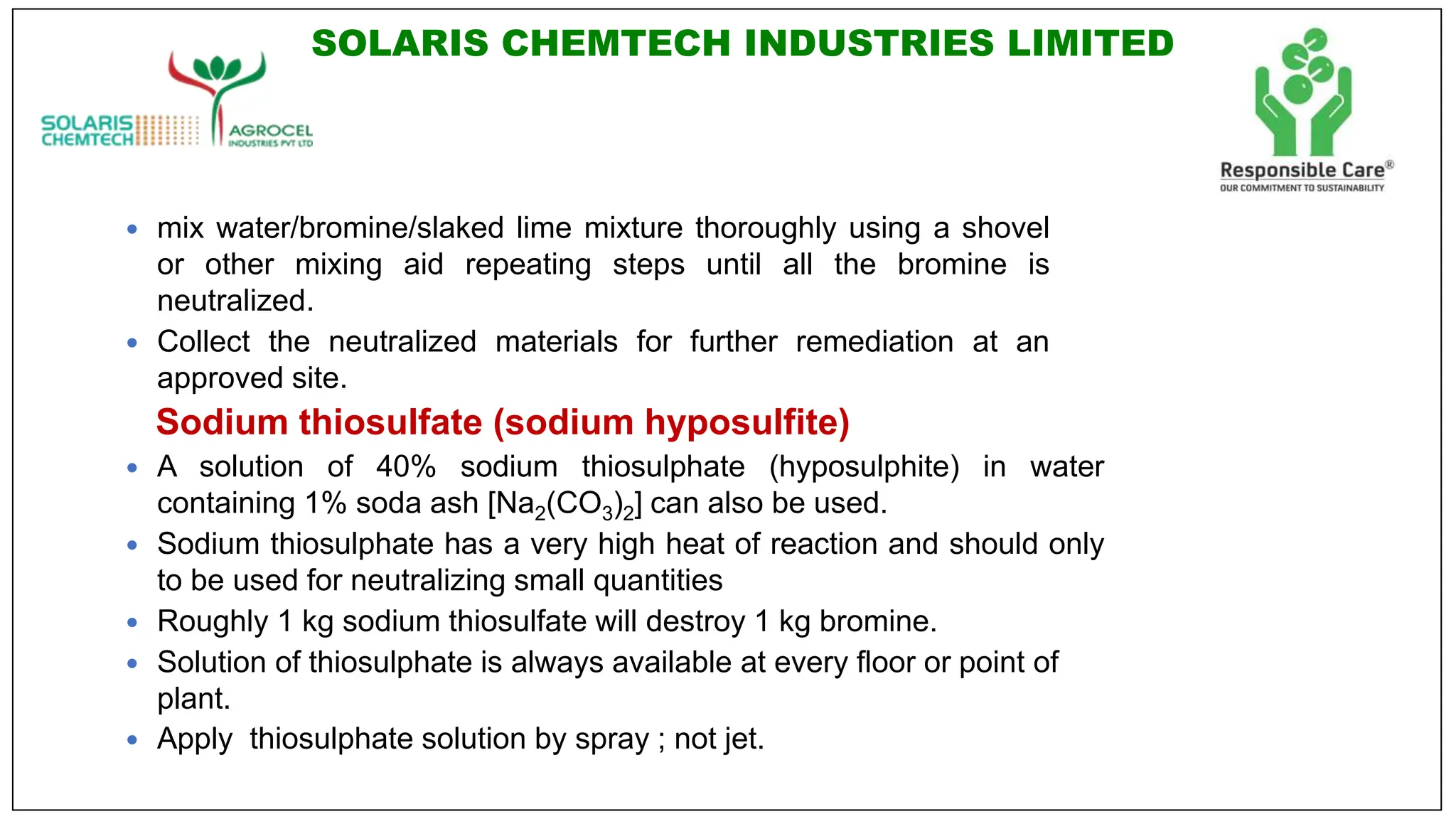 BROMINE HANDLING activity in reactor .pptx