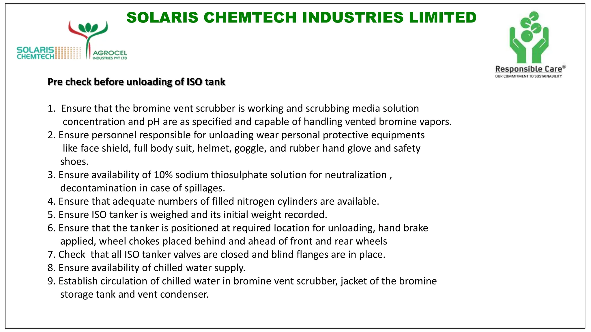BROMINE HANDLING activity in reactor .pptx
