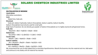 BROMINE HANDLING activity in reactor .pptx
