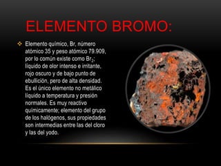 Bromo Elemento