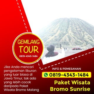 Bromo Tour Package April | PDF