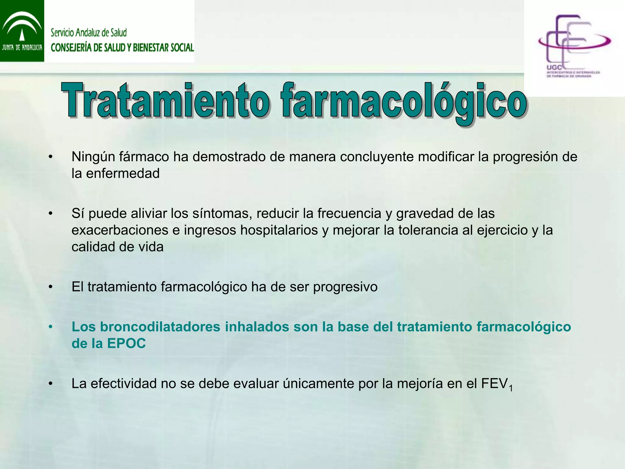 Bromuro de aclidinio en EPOC | PPT