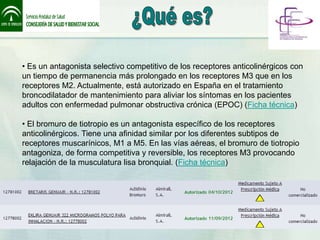 Bromuro de aclidinio en EPOC | PPT