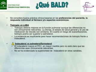 Bromuro de aclidinio en EPOC | PPT