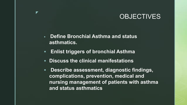 Bronchial asthma | PPTX | Lung and Respiratory Health | Diseases and ...