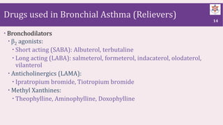 Bronchial asthma | PPTX | Lung and Respiratory Health | Diseases and ...