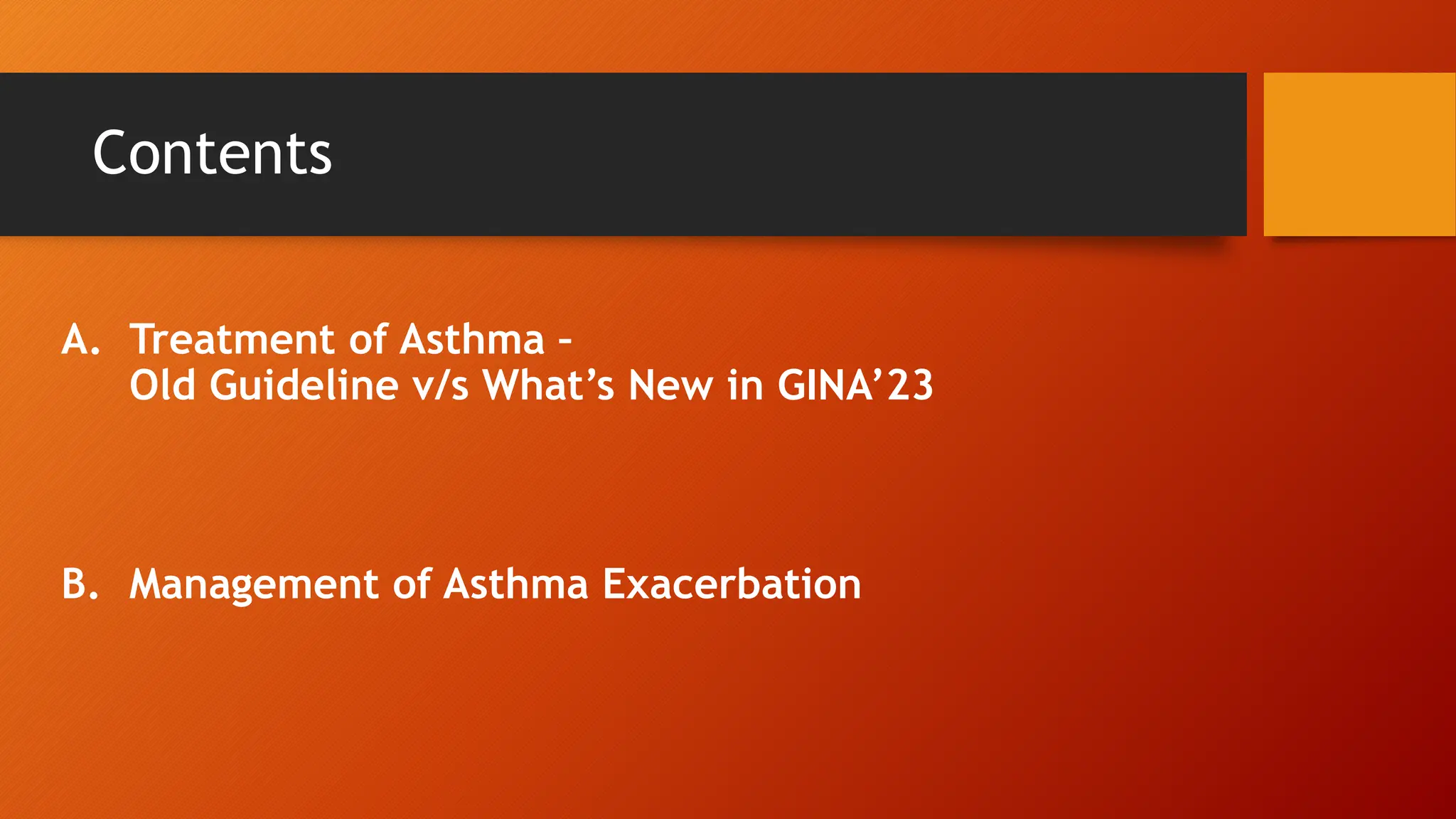 Bronchial Asthma Management in Children GINA Updates | PPTX