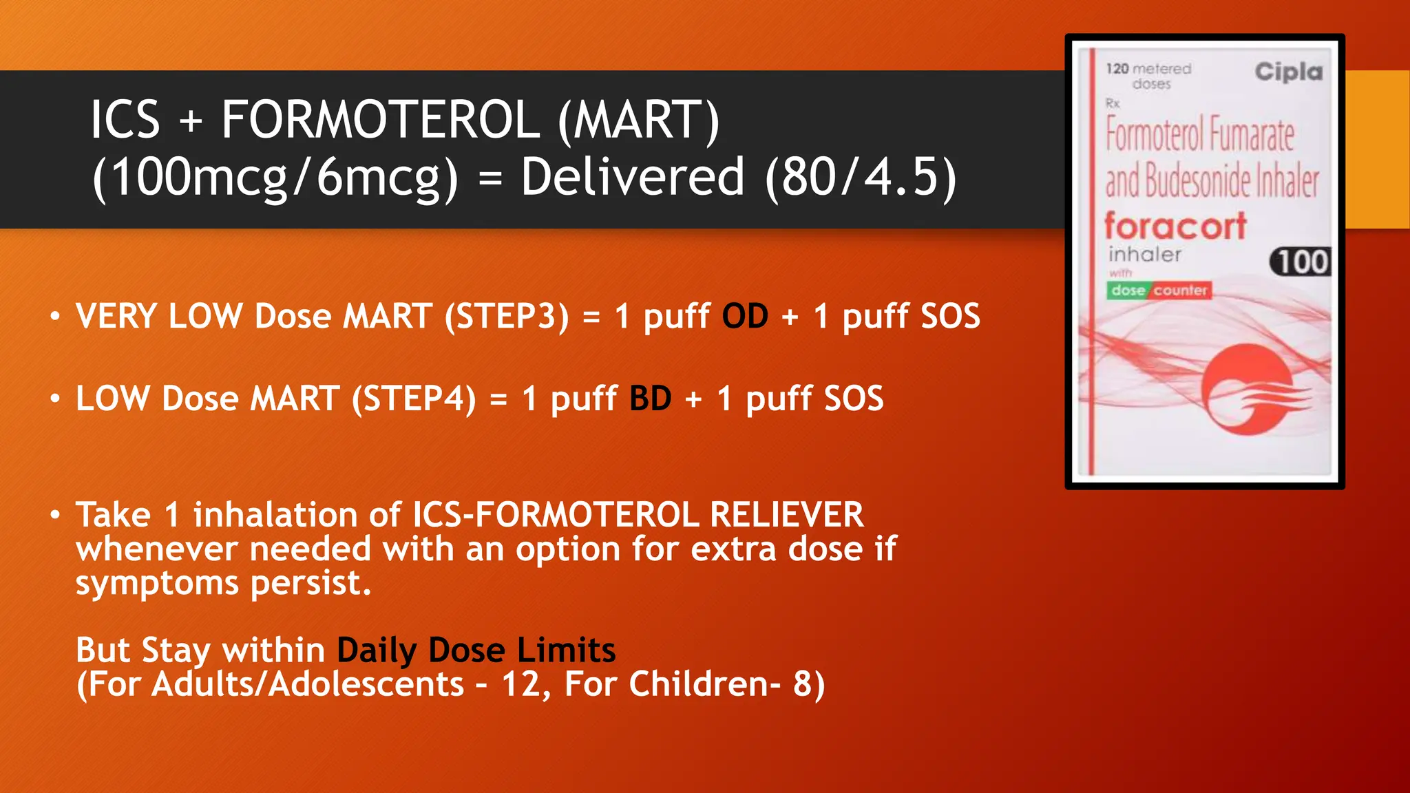 Bronchial Asthma Management in Children GINA Updates | PPTX