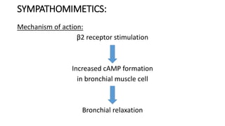 Bronchial asthma therapeutics and status asthmaticus | PPTX