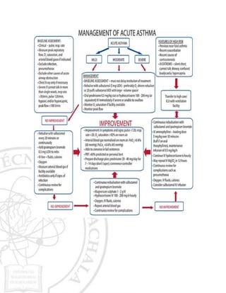 Bronchial asthma algorithm | PDF