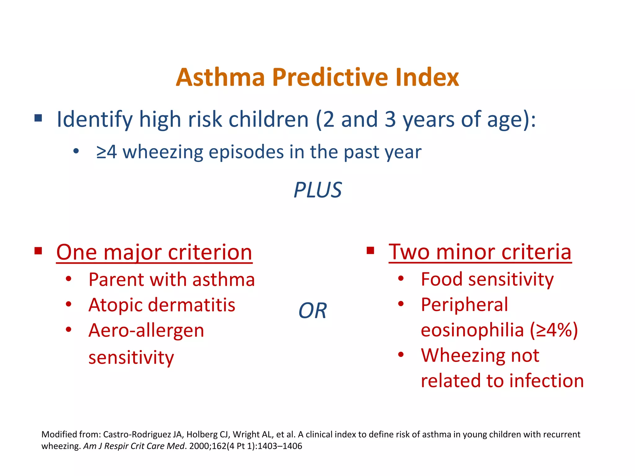 Bronchial asthma in children | PPTX