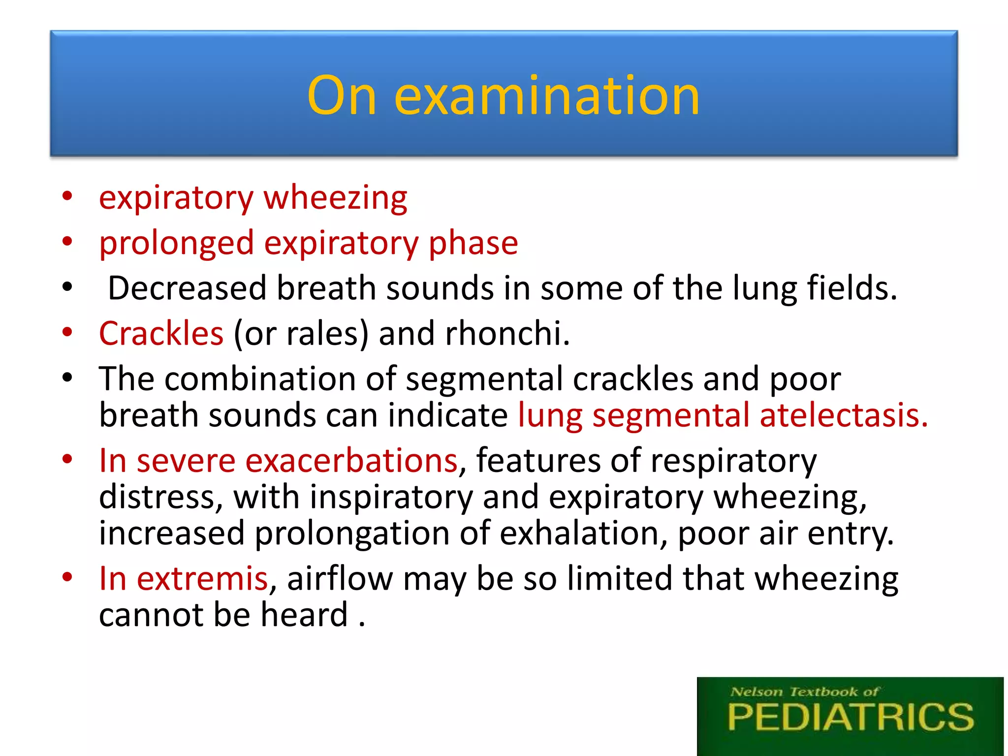 Bronchial asthma in children | PPTX