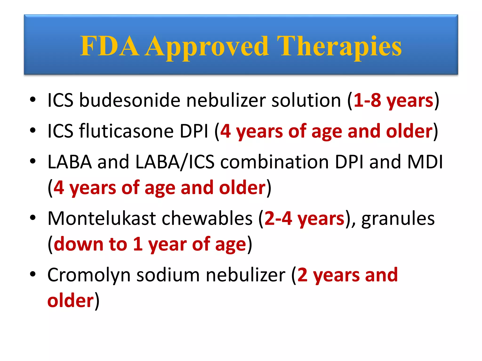 Bronchial asthma in children | PPTX