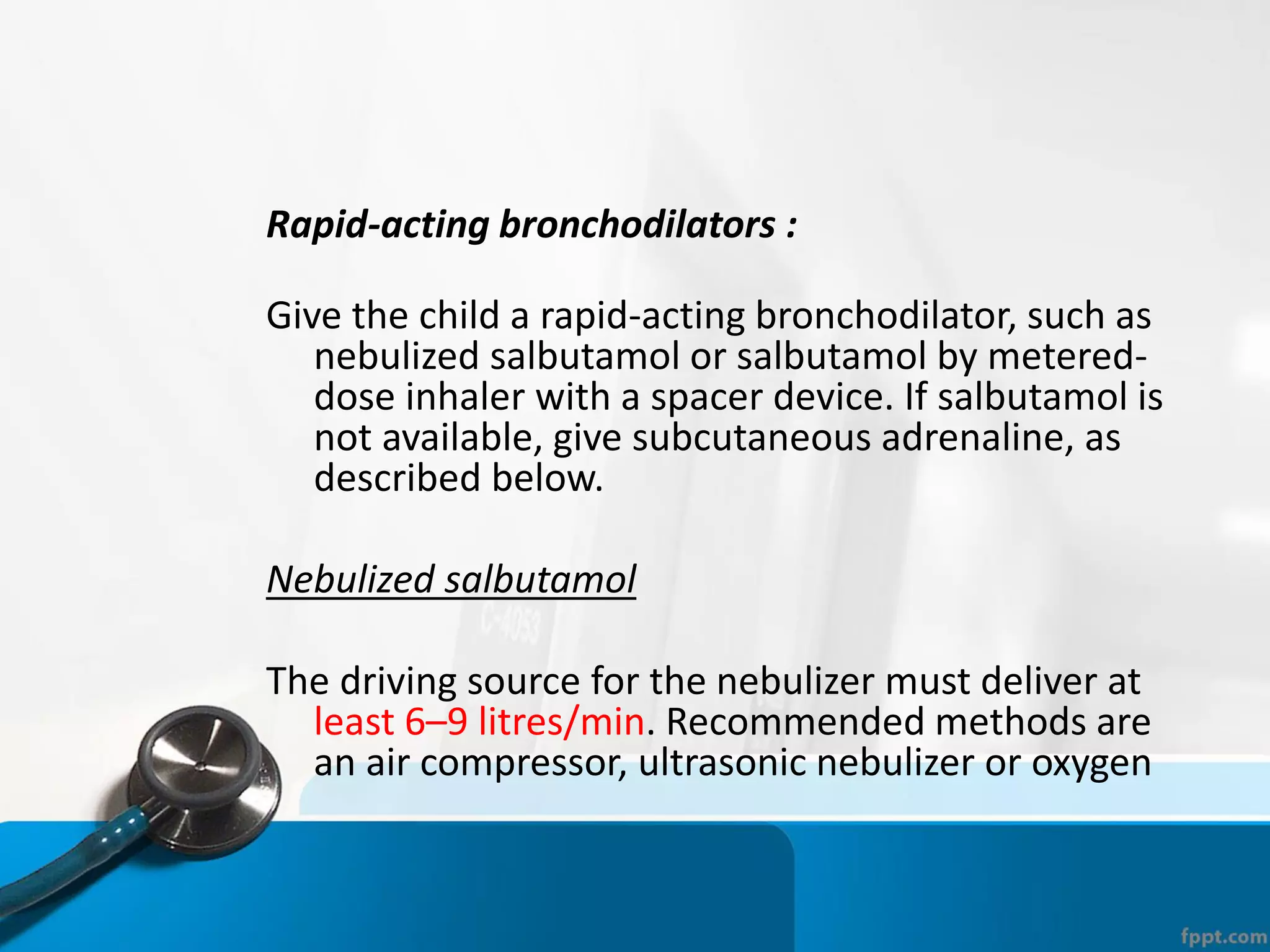 Bronchial Asthma in Pediatric | PDF