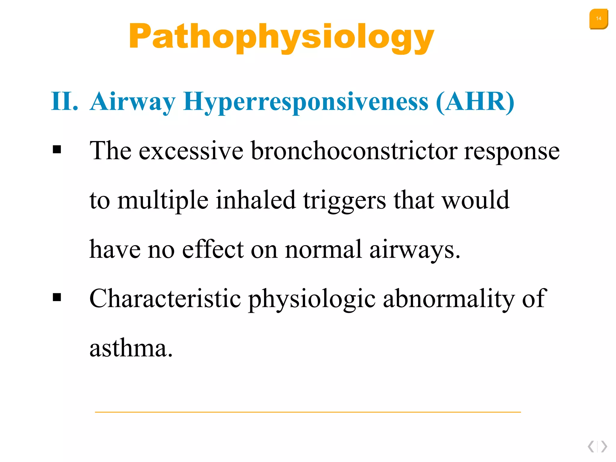 Bronchial asthma management | PPTX