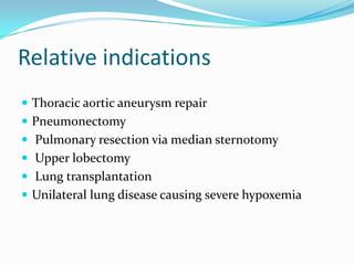 Bronchial blockers & endobronchial tubes | PPTX