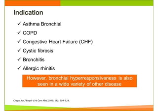 Bronchial provocation test in clinical practice | PDF