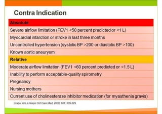Bronchial provocation test in clinical practice | PDF