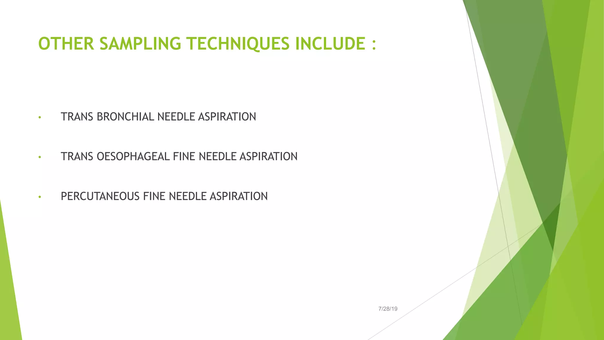 Bronchial washings and brushings | PPT