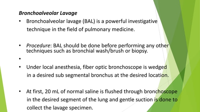 Bronchial washings and brushings | PPT | Lung and Respiratory Health ...