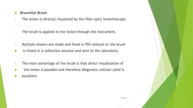 Bronchial washings and brushings | PPT | Lung and Respiratory Health ...