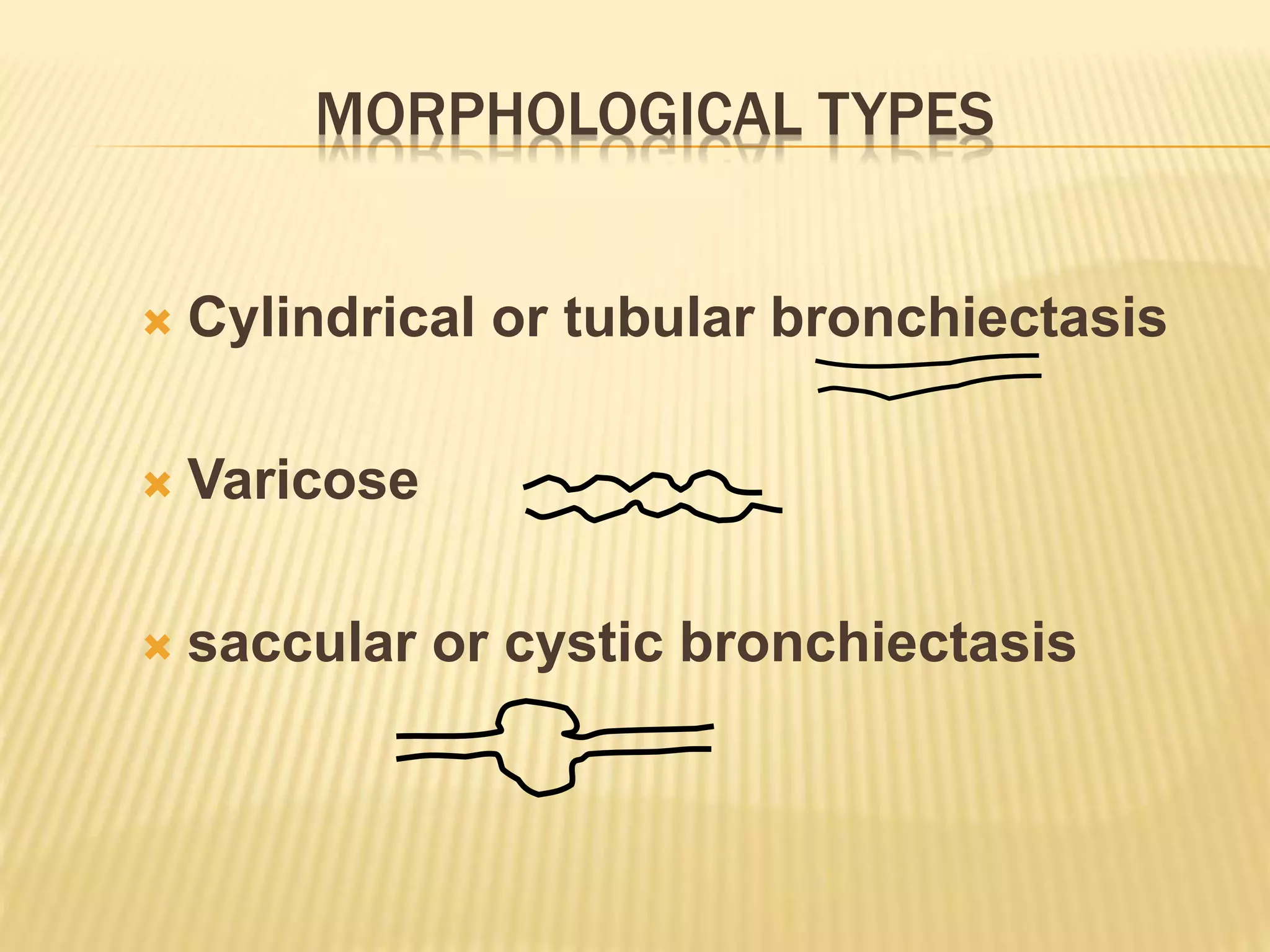 Bronchiectasis | PPTX