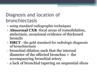 Bronchiectasis | PPT