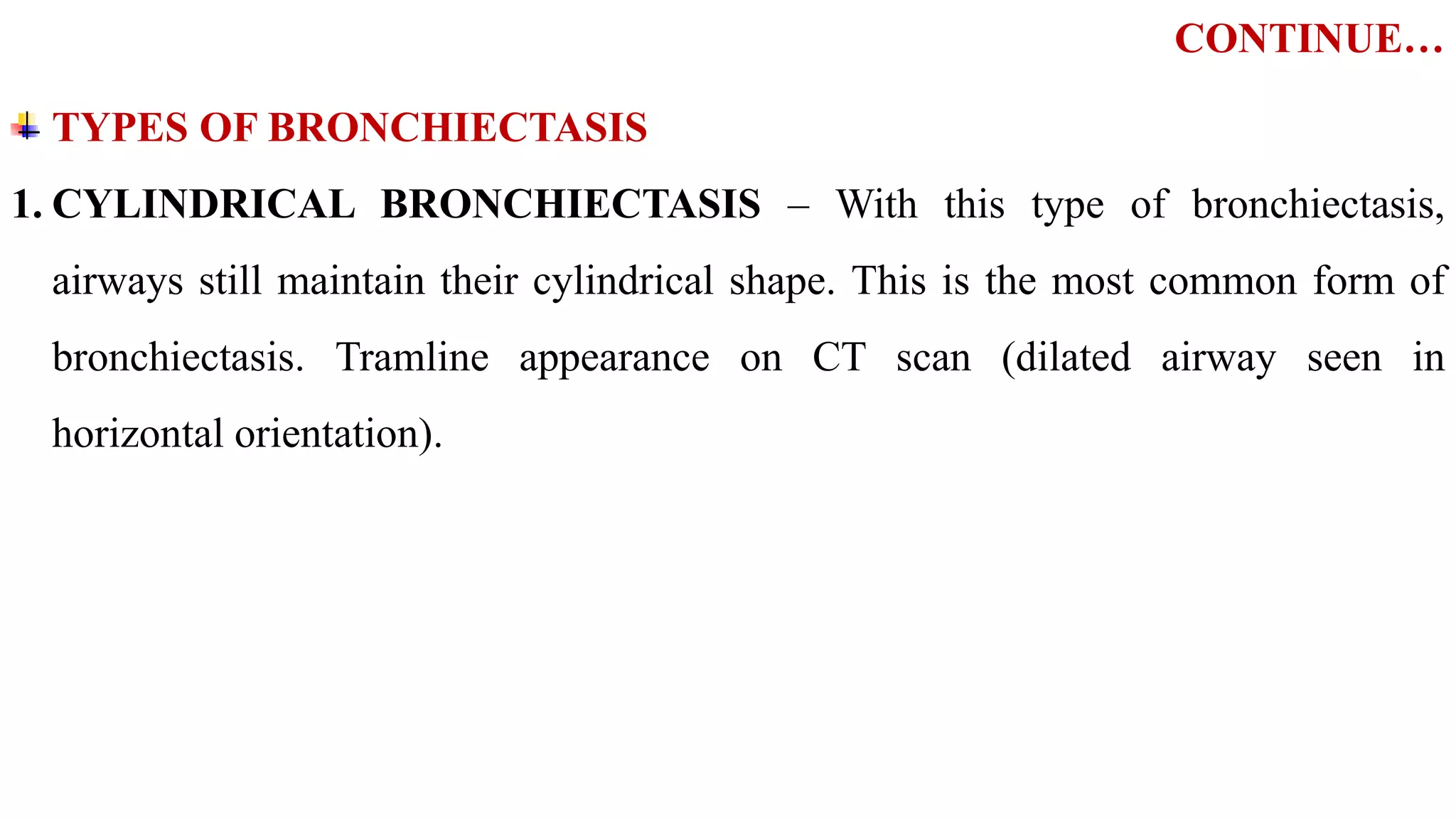 Bronchiectasis | PPT