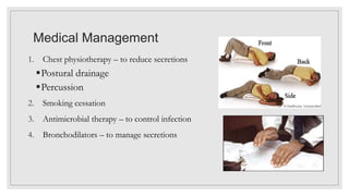 Bronchiectasis, lower respiratory disorders | PPT