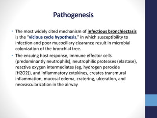Bronchiectasis | PPTX