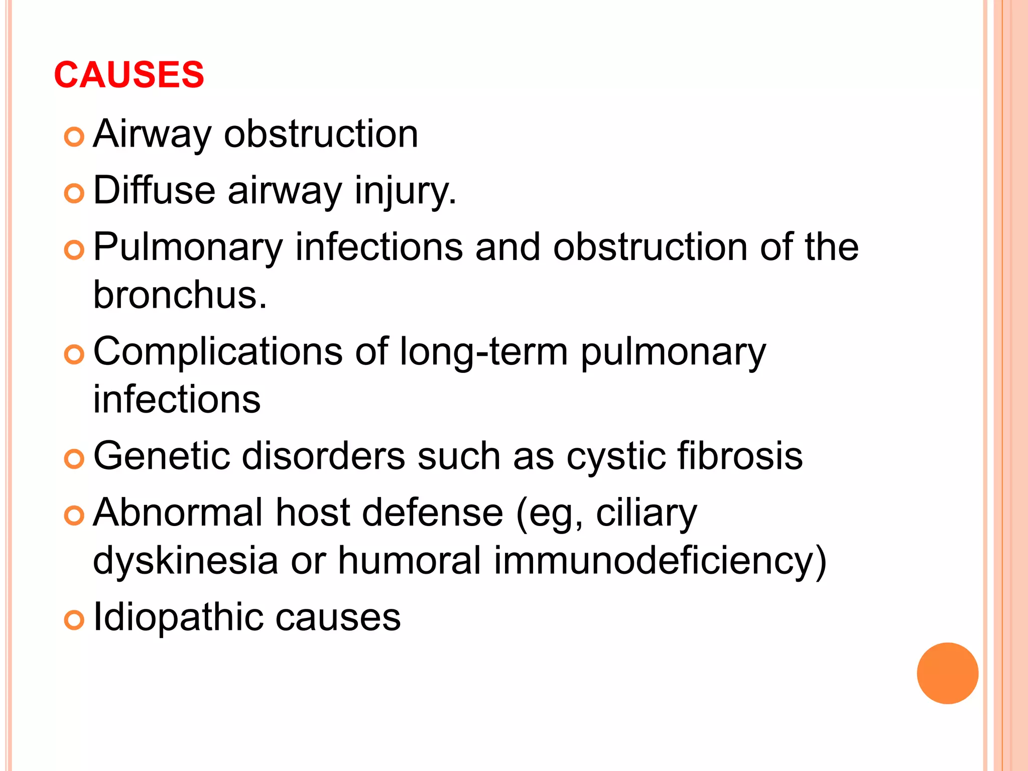 :Bronchiectasis : Nursing Management | PPTX