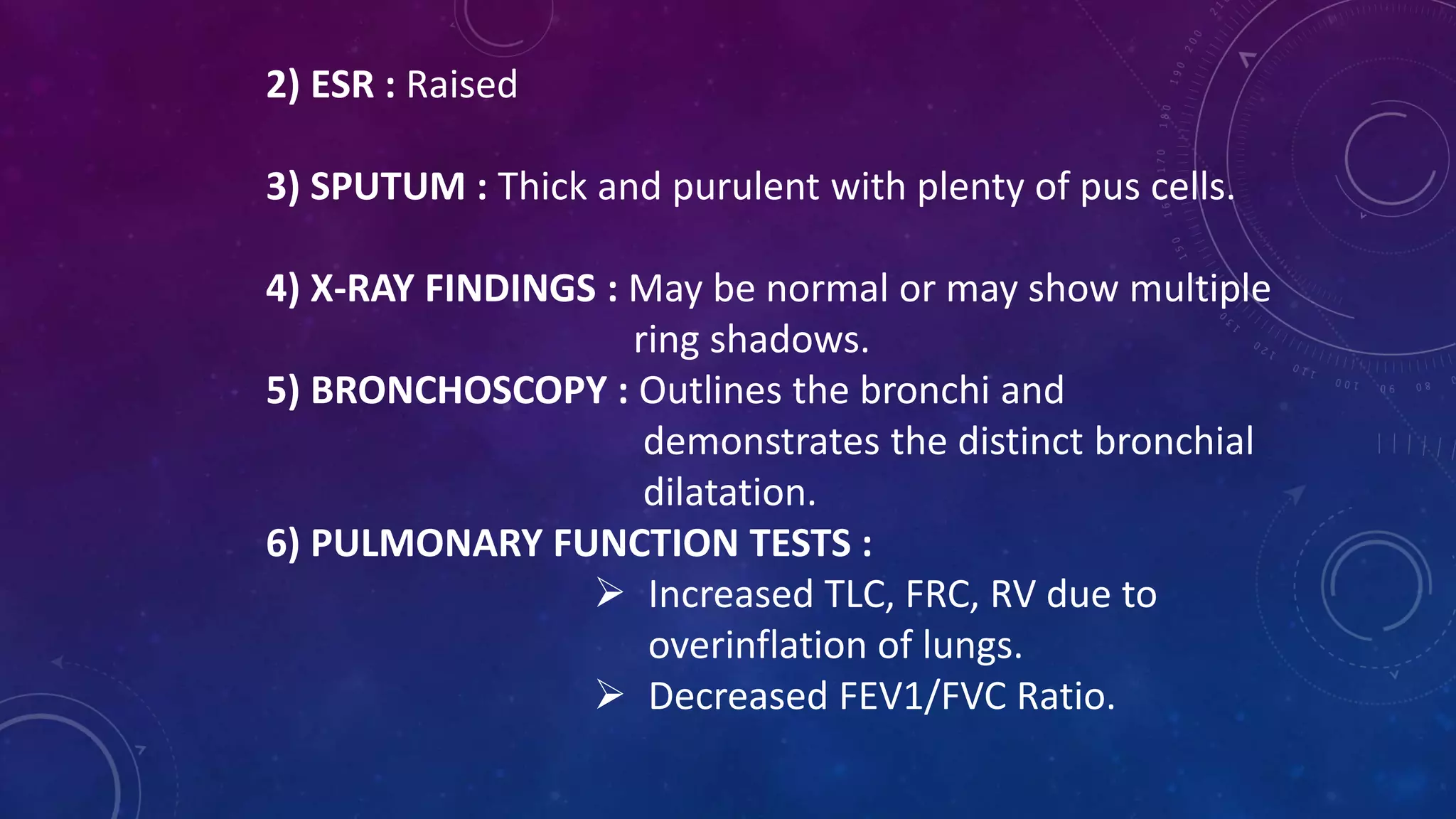 BRONCHIECTASIS | PPTX