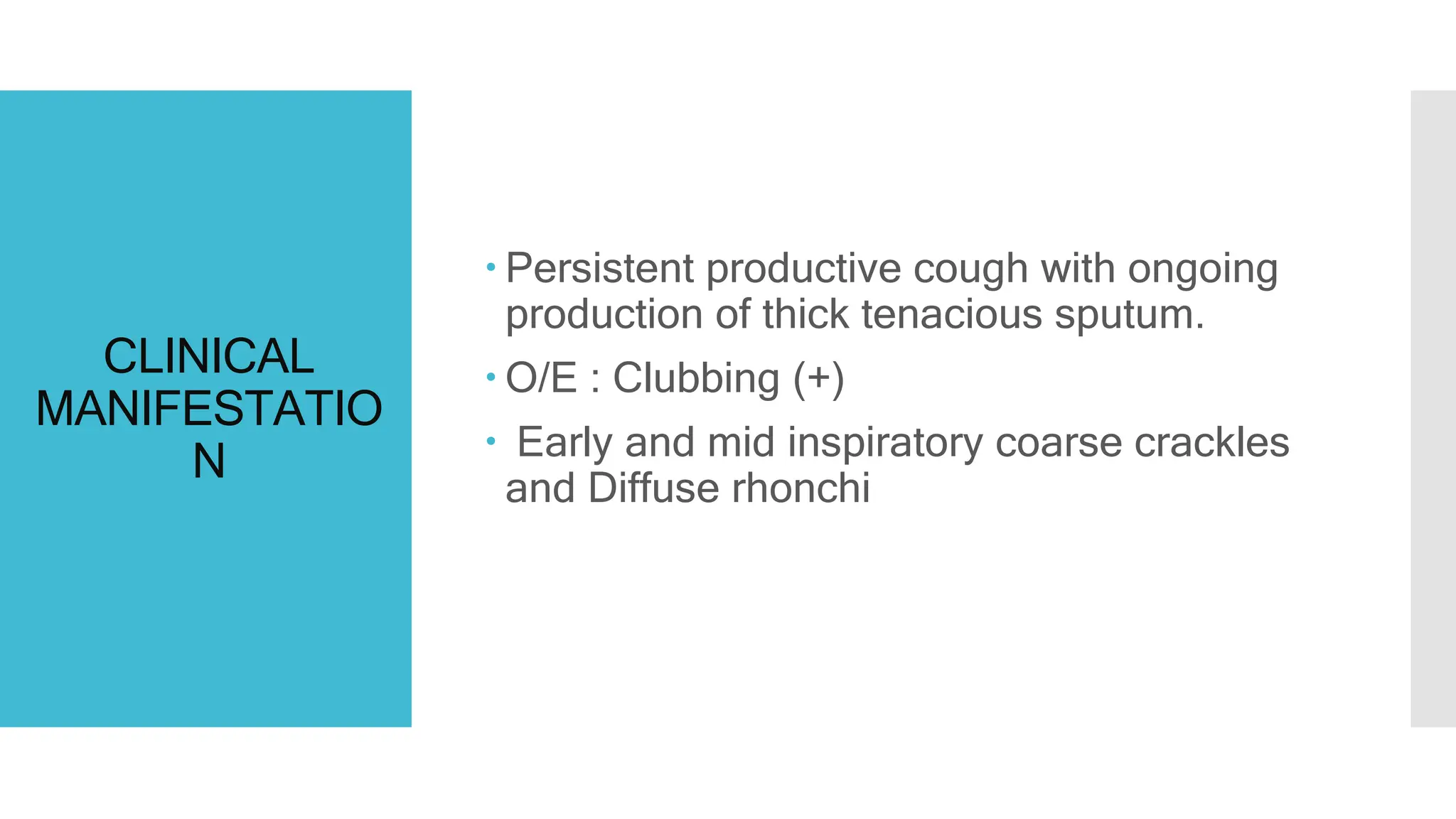 Bronchiectasis.pptx